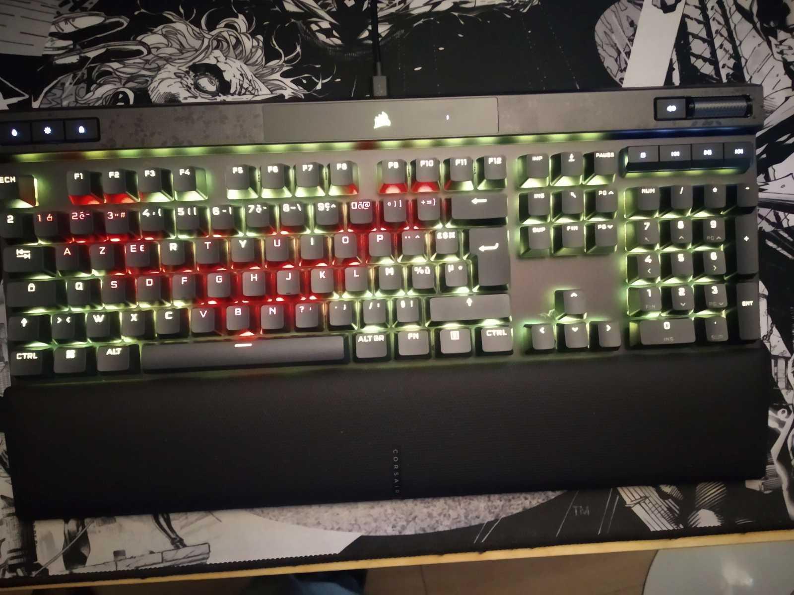 Corsair K70 Max RGB - Corsair MGX - Clavier PC Corsair sur Materiel.net